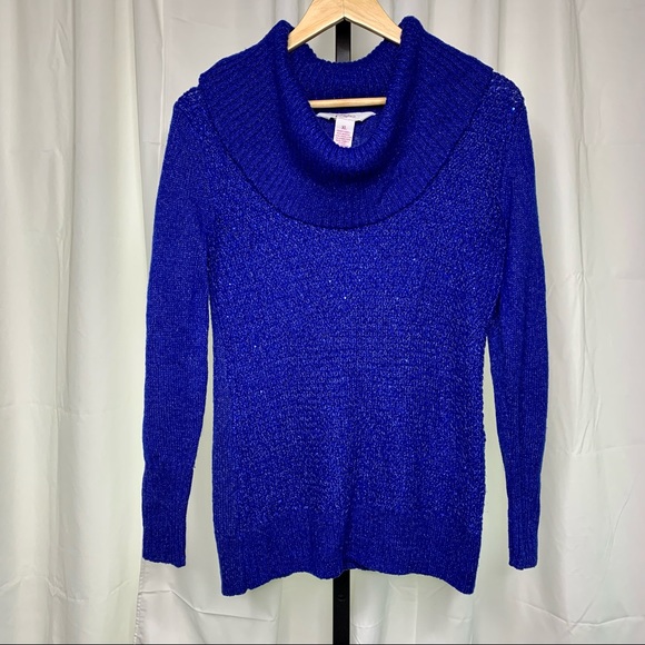 Candie's | Sweaters | Candies Cowl Neck Sparkle Sweater | Poshmark